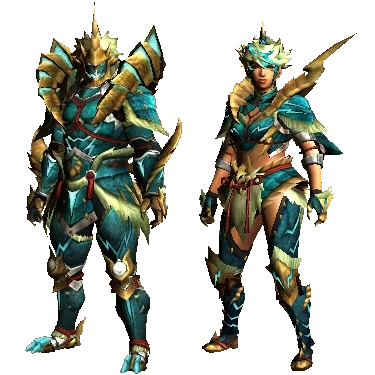 Zinogre X Armor (Blademaster) (MHGU) | Monster Hunter Wiki | Fandom