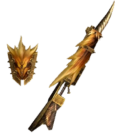 Demonlord Gunlance (MHGU) | Monster Hunter Wiki | Fandom