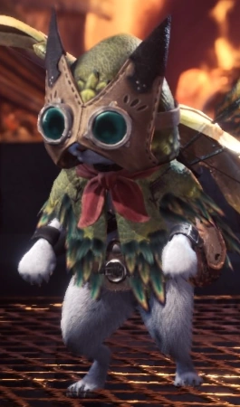 Felyne Pukei Palico Armor (MHW) | Monster Hunter Wiki | Fandom
