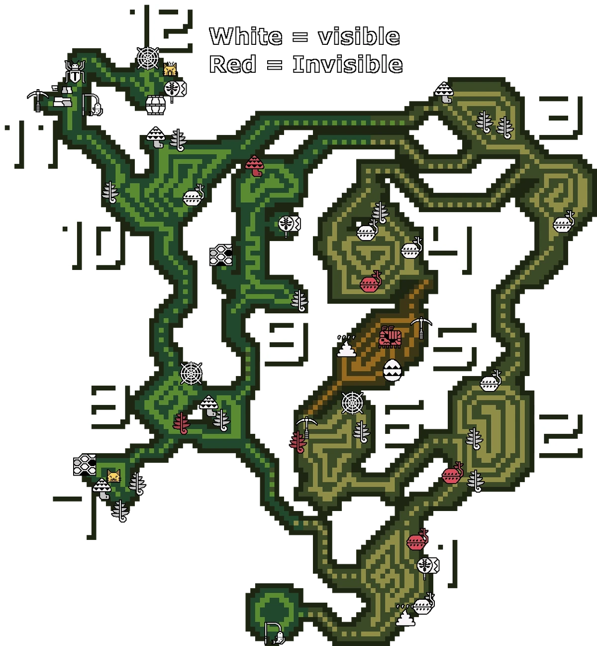 MHF1: Training School Item Locations | Monster Hunter Wiki | Fandom