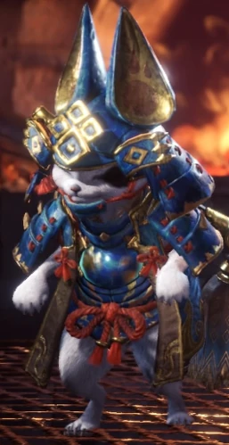 Felyne Azure Star Palico Armor (MHW) | Monster Hunter Wiki | Fandom