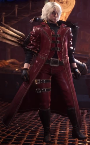Dante α Armor (MHW) | Monster Hunter Wiki | Fandom
