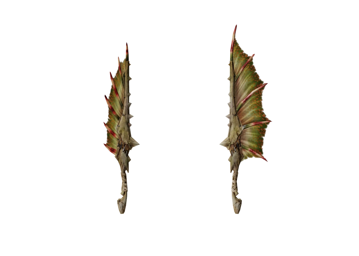 Plesioth Dual Blades II (MHO) | Monster Hunter Wiki | Fandom