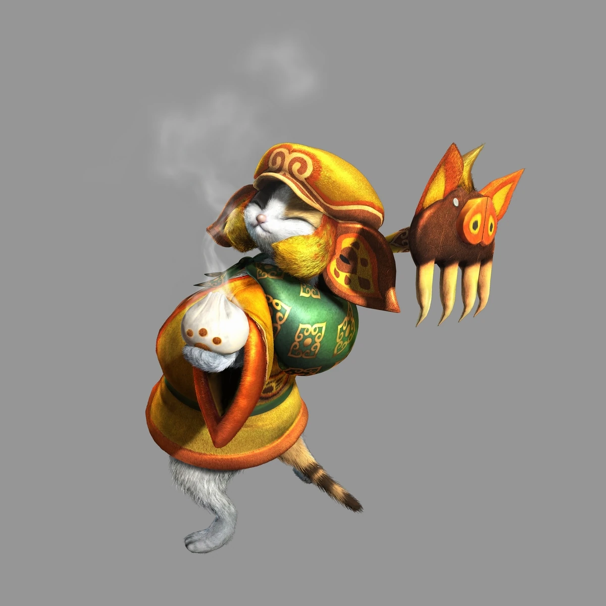 Kecha Wacha Cat Armor (MH4) | Monster Hunter Wiki | Fandom