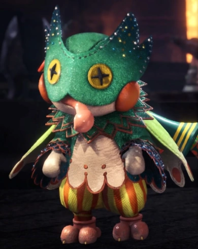 Felyne Pukei α+ Palico Armor (Event) (MHWI) | Monster Hunter Wiki | Fandom