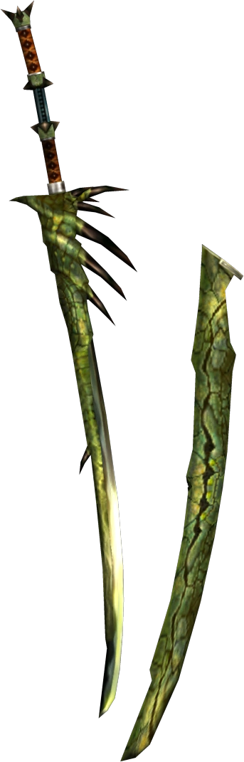 Wyvern Blade 'Leaf' | Monster Hunter Wiki | Fandom