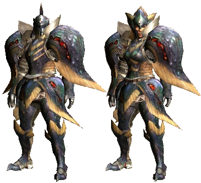 Lavasioth Armor (Blademaster) (MHGU) | Monster Hunter Wiki | Fandom
