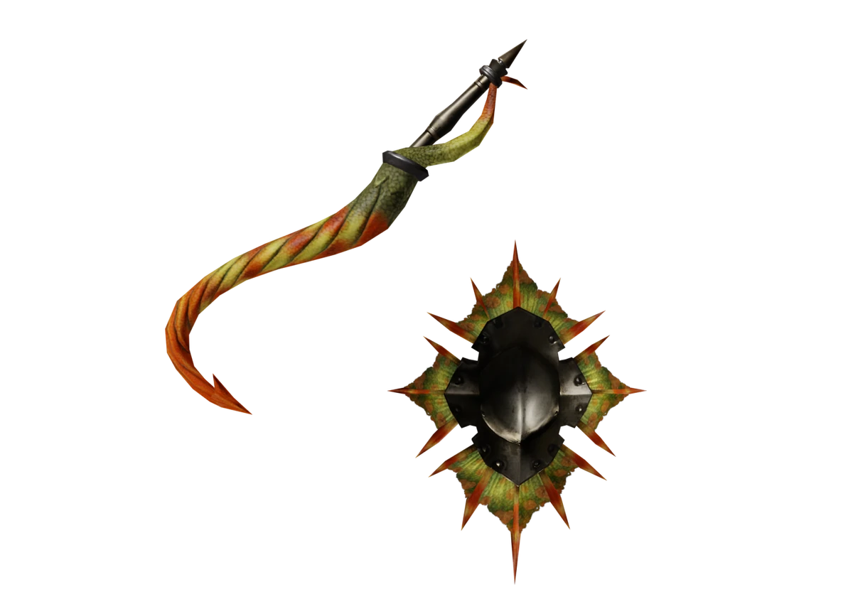 Plesioth Sword and Shield II (MHO) | Monster Hunter Wiki | Fandom