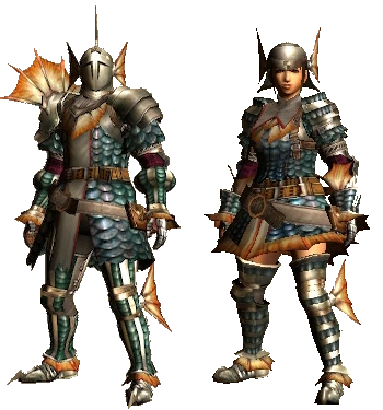Cephalos Armor (Blademaster) (MHGU) | Monster Hunter Wiki | Fandom
