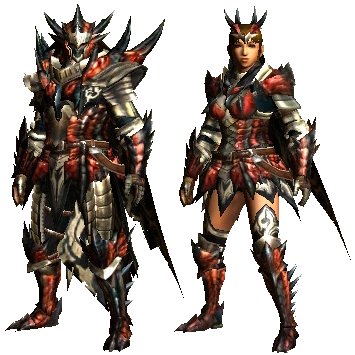 Dreadking Armor (Blademaster) (MHGU) | Monster Hunter Wiki | Fandom
