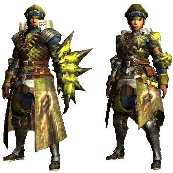 Rathian R Armor (Gunner) (MHGU) | Monster Hunter Wiki | Fandom