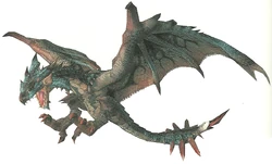 Azure Rathalos Wallpaper