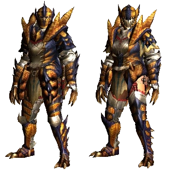 Tigrex XR Armor (Blademaster) (MHGU) | Monster Hunter Wiki | Fandom