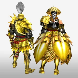 Gold Rathian Equipment | Monster Hunter Wiki | Fandom