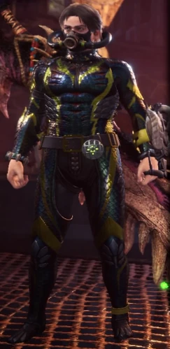 Diver α Armor (MHW) | Monster Hunter Wiki | Fandom