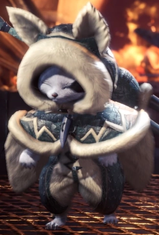 Felyne Kadachi Palico Armor (MHW) | Monster Hunter Wiki | Fandom