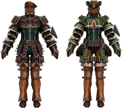 Battle Armor (Gunner) (MHF1) | Monster Hunter Wiki | Fandom