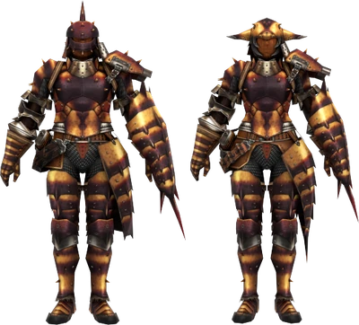 Vespoid Armor (Gunner) (MHF1) | Monster Hunter Wiki | Fandom