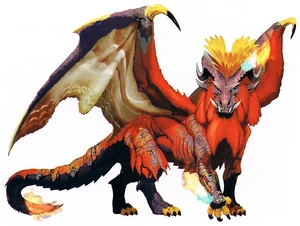 Monster Hunter Dragon Concept Art