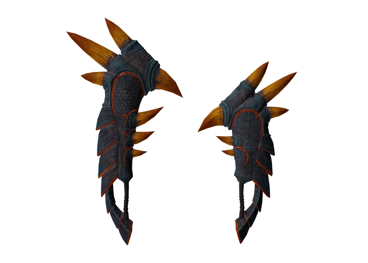 Meraginasu Dual Blades II (MHO) | Monster Hunter Wiki | Fandom