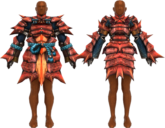 Kut Ku Armor Blademaster Mhf1 Monster Hunter Wiki Fandom