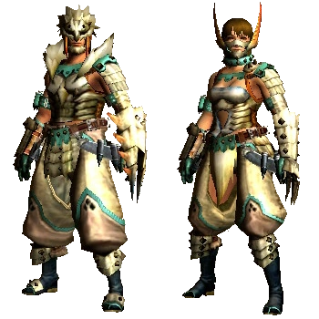 Barioth Armor (Gunner) (MHGU) | Monster Hunter Wiki | Fandom