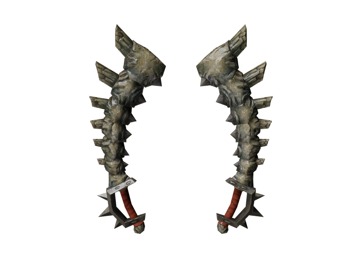 Gravios Dual Blades III (MHO) | Monster Hunter Wiki | Fandom