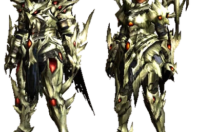 Armadura Glacial Agnaktor Blademaster Armor (MH3) Monster Hunter