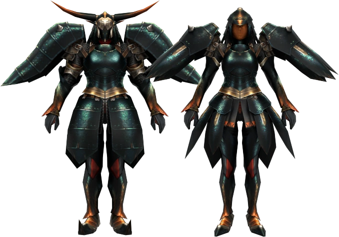 Hornet Armor+ (Gunner) (MHF1) | Monster Hunter Wiki | Fandom
