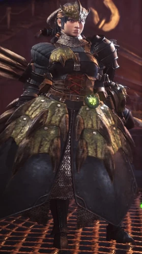 Rathian α Armor (MHW) | Monster Hunter Wiki | Fandom