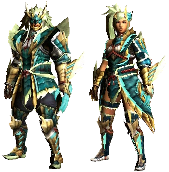 EX Zinogre Armor (Gunner) (MHGU) | Monster Hunter Wiki | Fandom