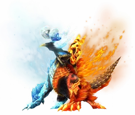 Burning Freezing Elzelion | Monster Hunter Wiki | Fandom