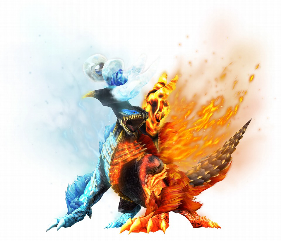 Burning Freezing Eruzerion | Monster Hunter Wiki | Fandom