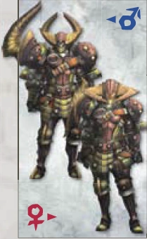 Duramboros Armor (Blademaster) (MH3U) | Monster Hunter Wiki | Fandom