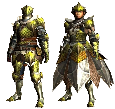 Rathian Armor (Blademaster) (MHGU) | Monster Hunter Wiki | Fandom