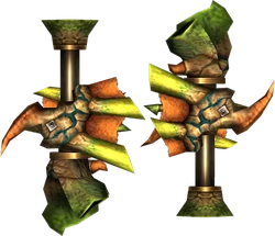 水砦始棍【五百重波】 (Frontier) | Monster Hunter Wiki | Fandom