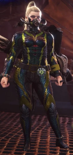 Diver α Armor (MHW) | Monster Hunter Wiki | Fandom