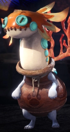 Felyne Wiggler α+ Palico Armor (MHWI) | Monster Hunter Wiki | Fandom