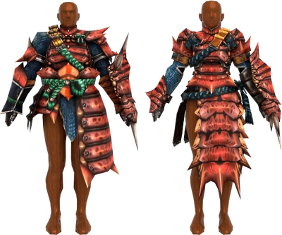 Kut-Ku Armor (Gunner) (MHF1) | Monster Hunter Wiki | Fandom