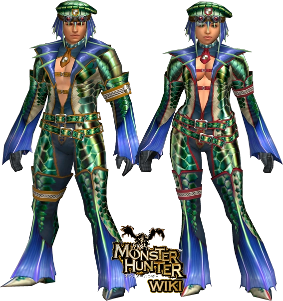 Plesioth Z Armor (Gun) (MHP2G) | Monster Hunter Wiki | Fandom