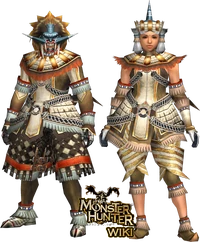 Blango Z Armor (Blademaster) (MHFU) | Monster Hunter Wiki | Fandom