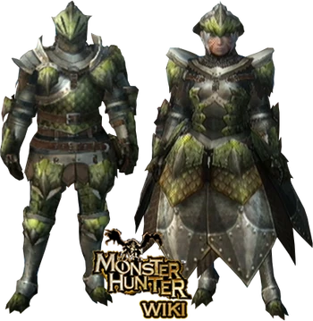 Rathian Armor (Blade)(MH3) | Monster Hunter Wiki | Fandom