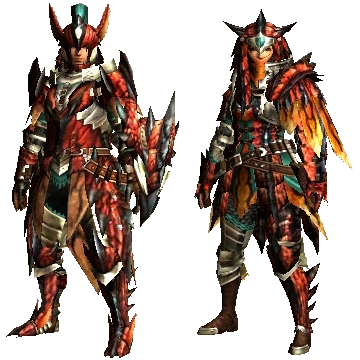 Rathalos X Armor (Gunner) (MHGU) | Monster Hunter Wiki | Fandom