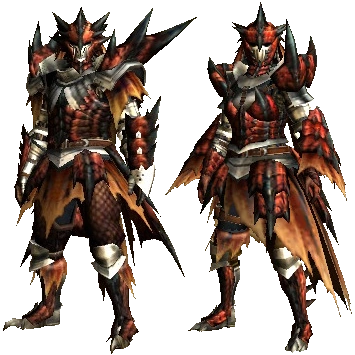 Rathalos XR Armor (Blademaster) (MHGU) | Monster Hunter Wiki | Fandom