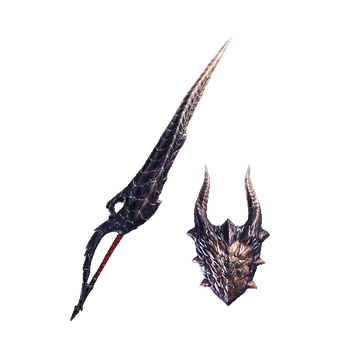 Fatalis Lance (MHWI) | Monster Hunter Wiki | Fandom