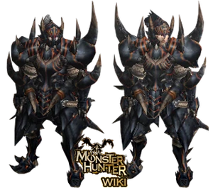 Dark Akantor Armor (Blade) | Monster Hunter Wiki | Fandom