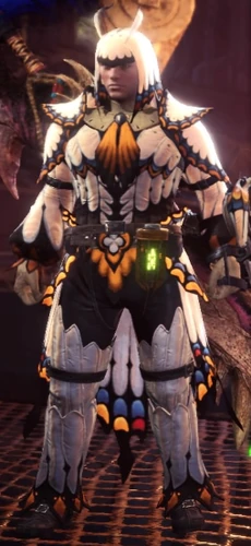 Butterfly α Armor (Male) (MHW) | Monster Hunter Wiki | Fandom