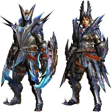 Rustrazor Armor (Blademaster) (MHGU) | Monster Hunter Wiki | Fandom