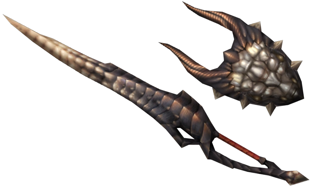 Venablo dragón negro (MHFU) | Wiki Monster Hunter | Fandom