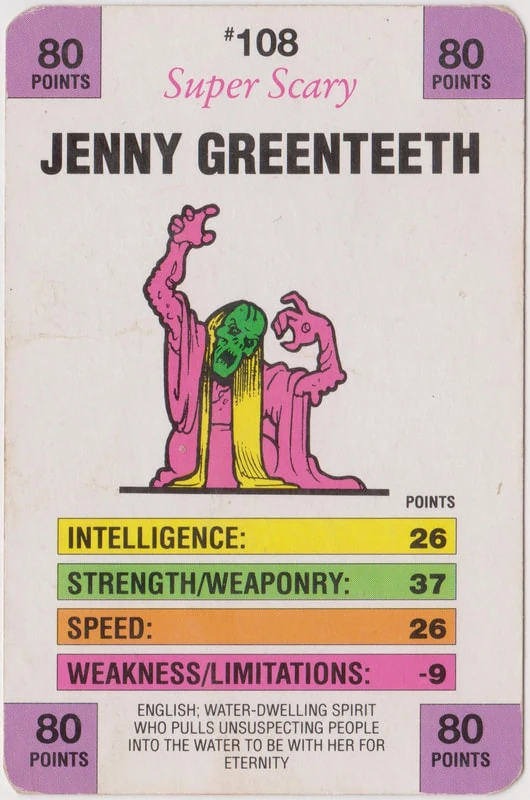 Jenny Greenteeth | Monster in My Pocket Wiki | Fandom